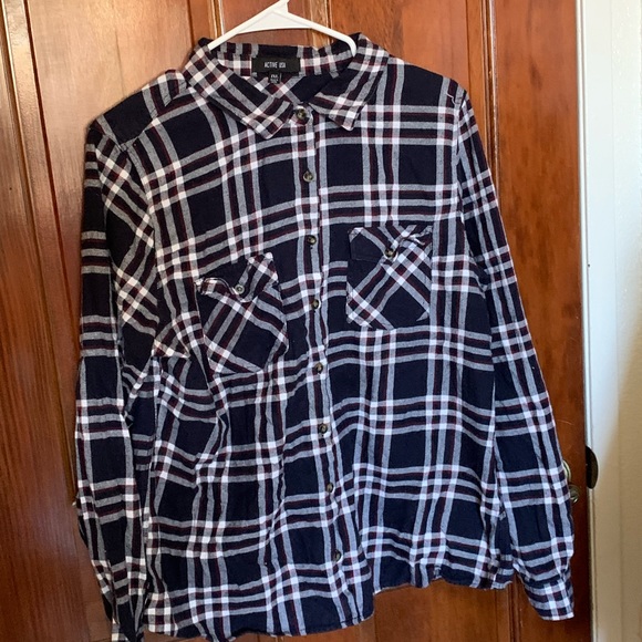 Active USA | Jackets & Coats | Flannel | Poshmark